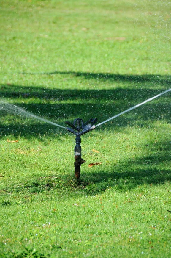 Water sprinkle stock photo. Image of agriculture, gardening - 26376116