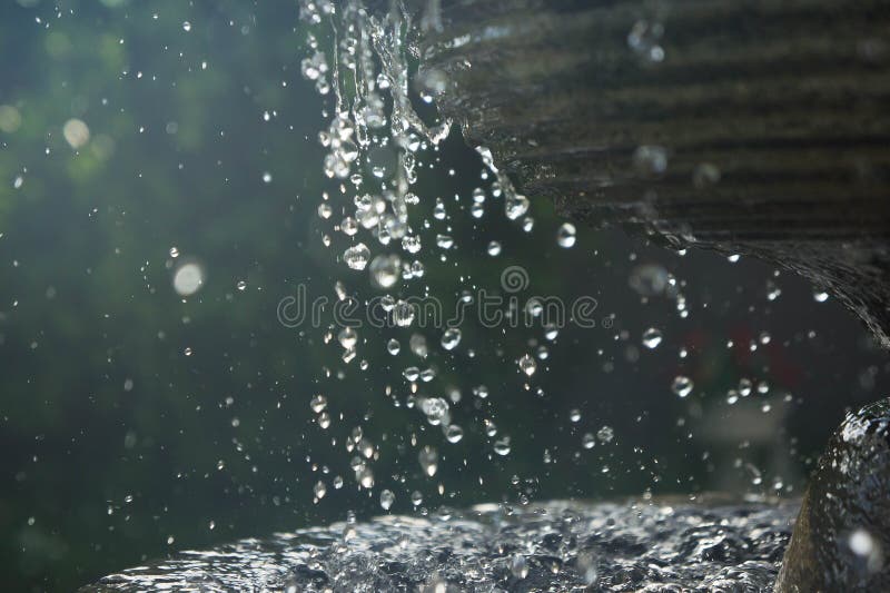 Water sprinkle stock image. Image of field, greenery - 19803069