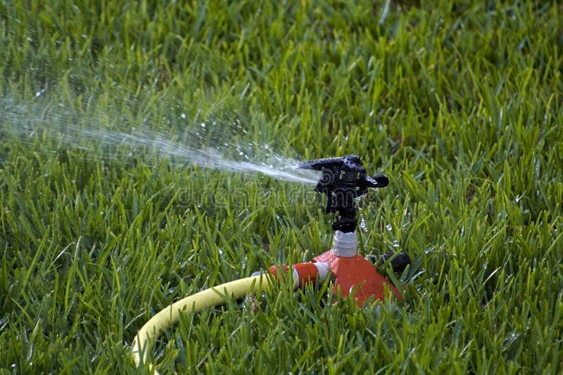 Water-sprinkler stock photo. Image of pressure, watering - 20955058