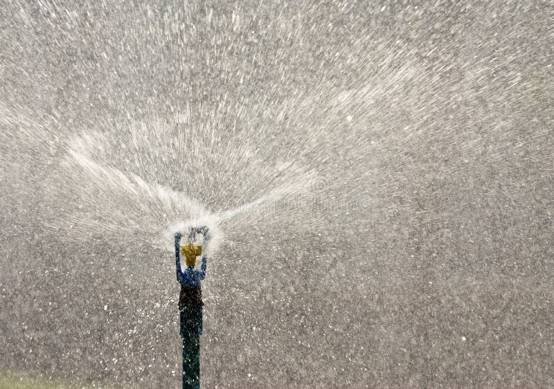 Water from sprinkler stock image. Image of pattern, drop - 23879747