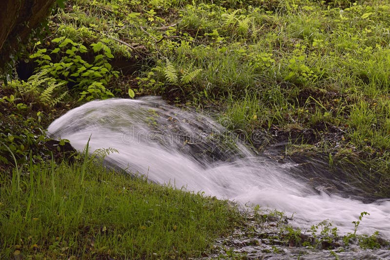 Water Sprouting from the Earth Stock Image - Image of world, small ...