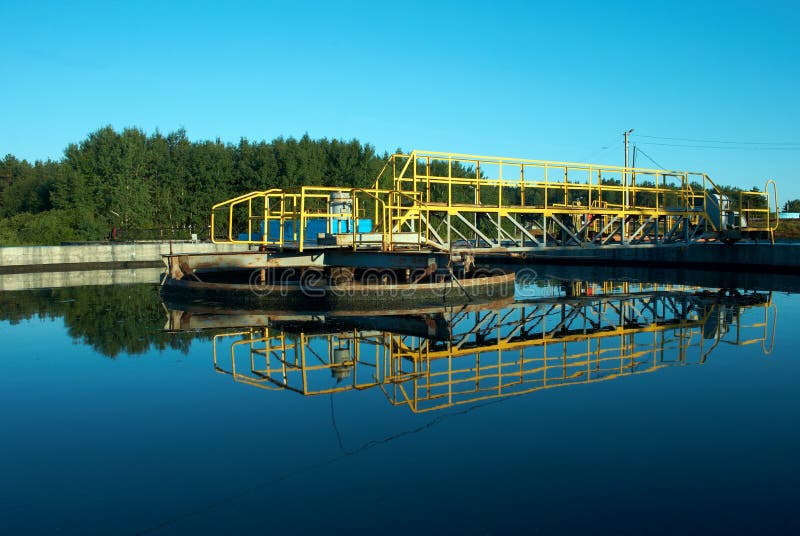 Water station stock photo. Image of construction, cleaning - 5831468
