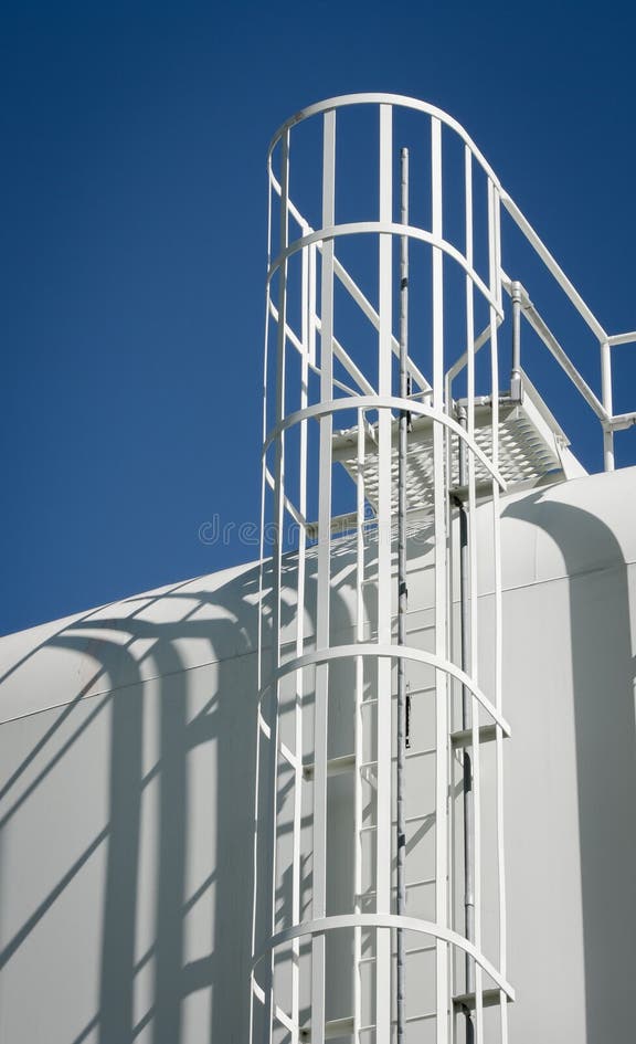 Water Storage Tank Ladder stock image. Image of repetition - 26515383