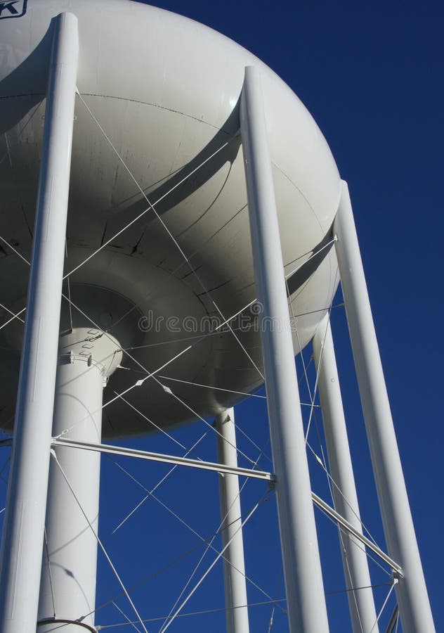 Modern Water Tower stock image. Image of futuristic, architecture ...