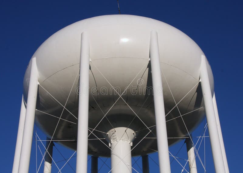 Water Storage Tower stock image. Image of round, tall - 7017937