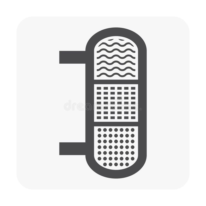 Water strainer icon stock vector. Illustration of filtration - 190096245