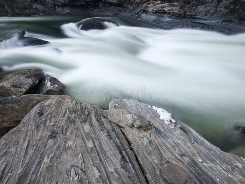Water stream stock image. Image of creek, long, rocks - 16020109