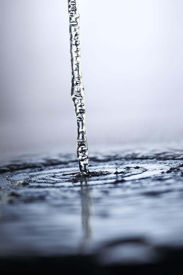 Water Stream stock image. Image of spewing, faucet, kitchen - 13902047