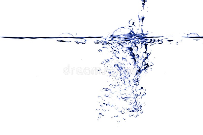 Lemon falling in water stock image. Image of sour, liquid - 4373303
