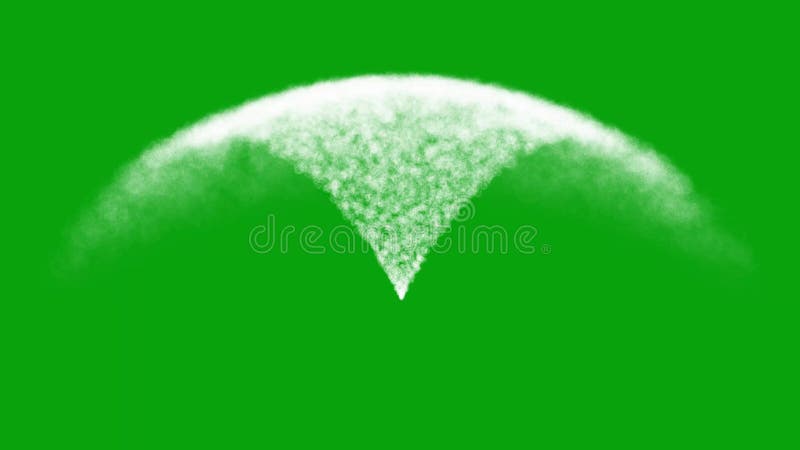 Water Fountain with Green Screen Background Stock Video - Video of ...