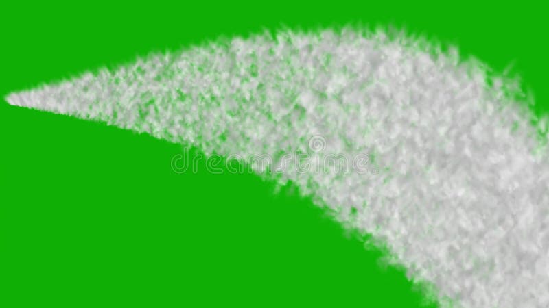 Water Stream Motion Graphics with Green Screen Background Stock Video ...