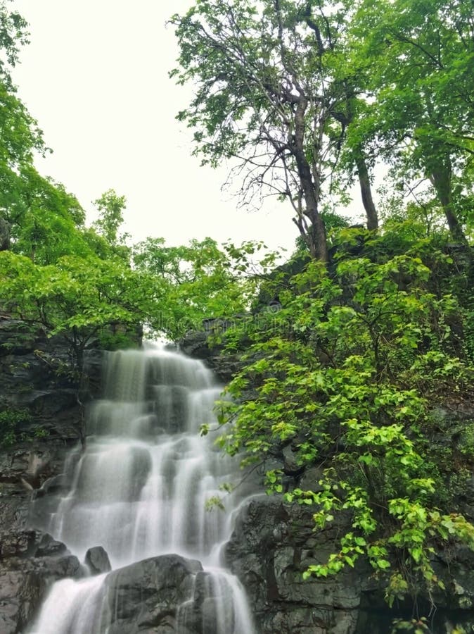 Stream stock image. Image of long, rain, stream, exposure - 121789383