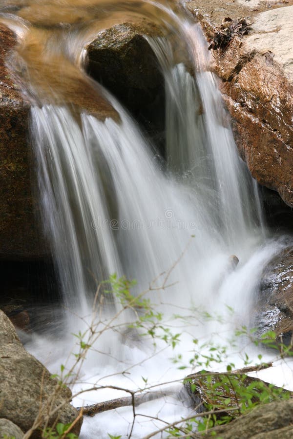 Water Stream And Rock Picture. Image: 5223077