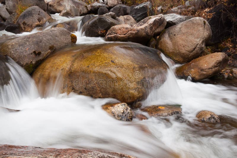 Water Stream Running Over Rocks Stock Photo - Image of stone, flowing ...
