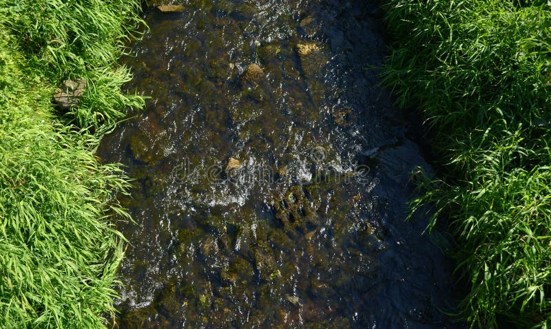 Water Stream stock image. Image of serenity, landscape - 57904593