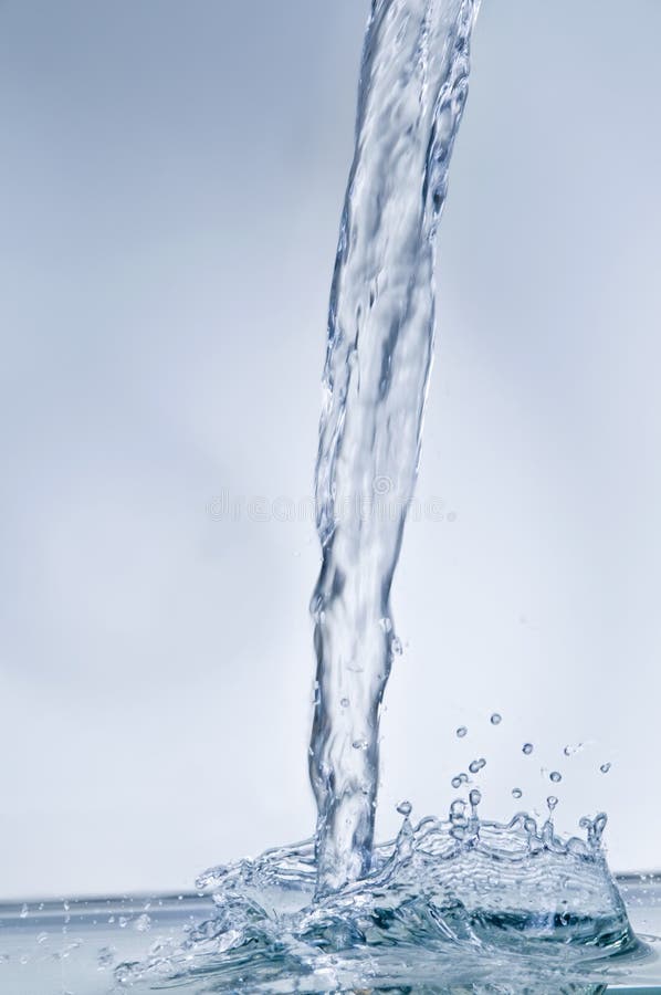 Water flow stock image. Image of clean, blue, background - 2918285