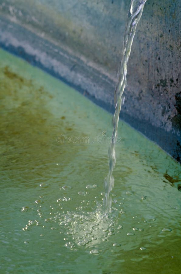 Water Stream. Vertical stock image. Image of bubble, stream - 25927289