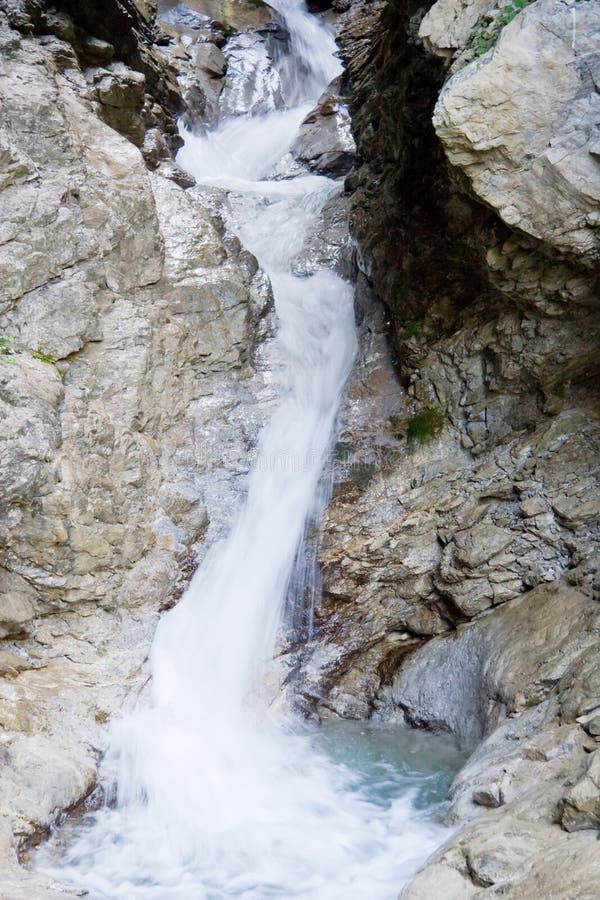 Water streaming down stock image. Image of forest, flowing - 12095511