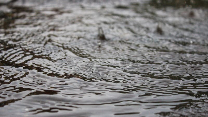 Water Streams on a River Close-up Shot Stock Image - Image of clean ...