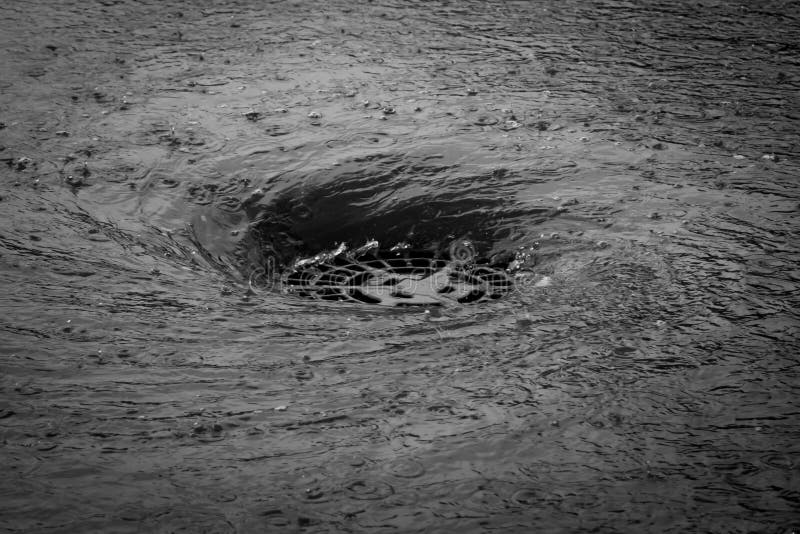 Vortex when it`s raining stock image. Image of damage - 99639411