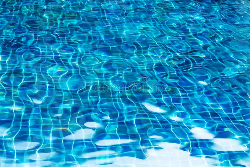 Water with Sun Reflections in Pool Stock Image - Image of summer, pool ...