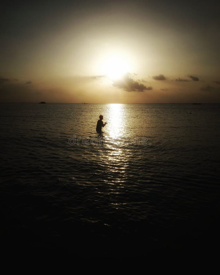 Water Sun Sunset Holiday Sea Stock Photo - Image of sunset, holiday ...