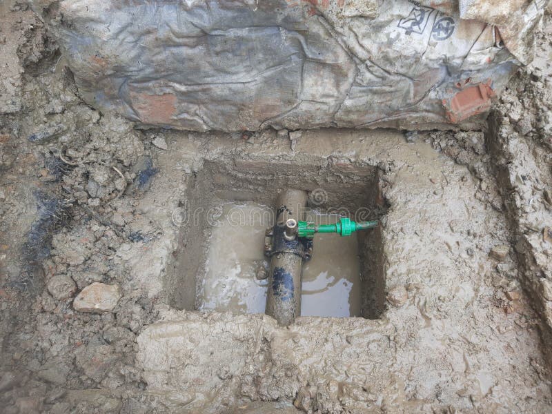 Water supply pipe stock image. Image of supply, water - 235241233