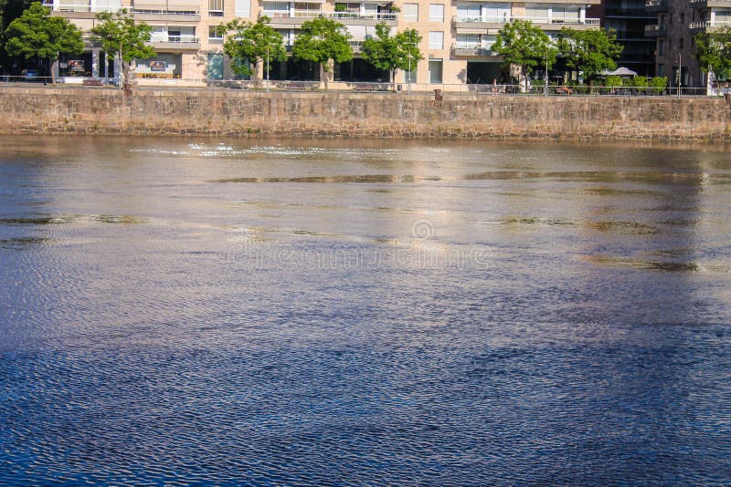 Water Surface Effect Nature Pattern Blue Stock Image - Image of ...