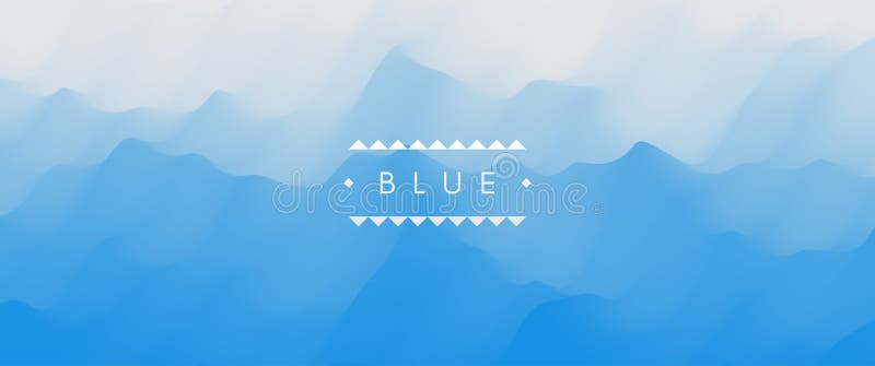 Water Surface. Blue Abstract Background Stock Vector - Illustration of ...