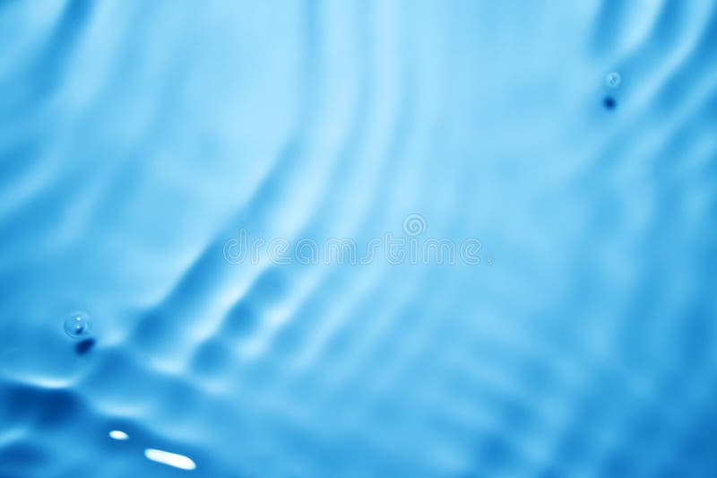 Water Surface and Blue Waves Stock Image - Image of glow, curve: 313476527