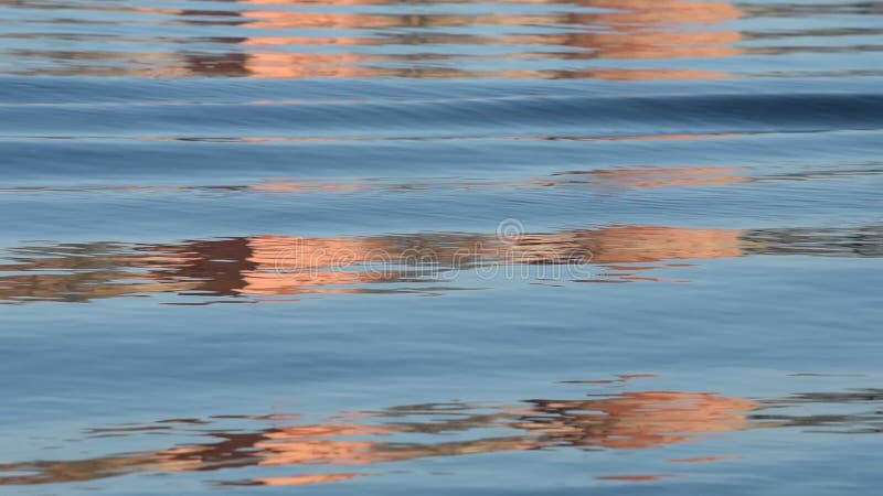 Close Up View on Reflective Water Surface Stock Footage - Video of lake ...