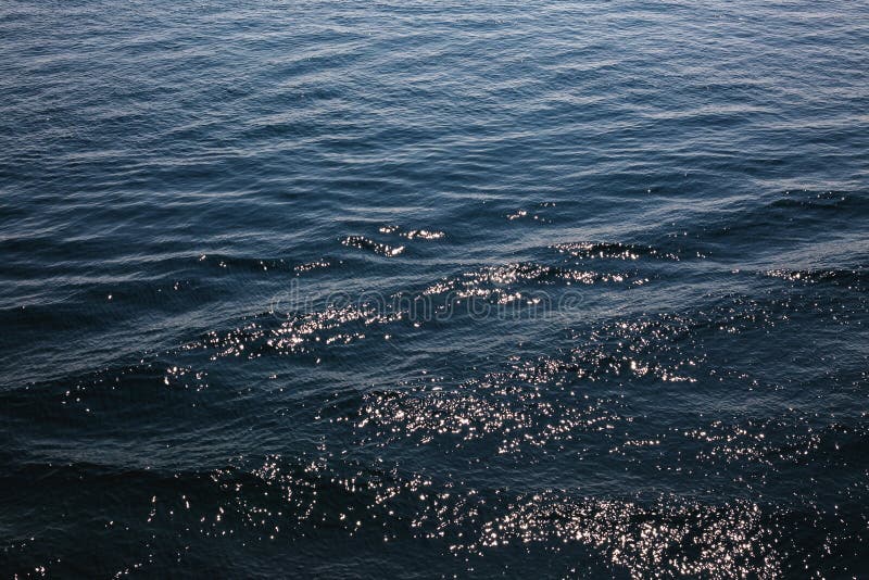 Dark Blue Sea Water Texture Stock Image - Image of wallpaper, deep ...