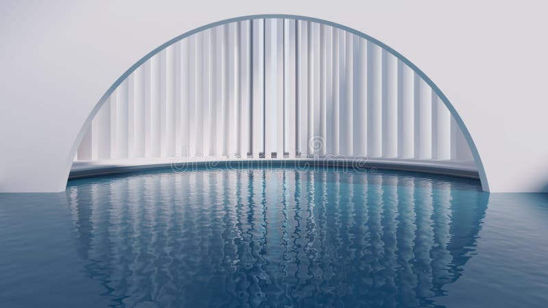 Geometric Water Ripples stock footage. Video of visual - 303982534