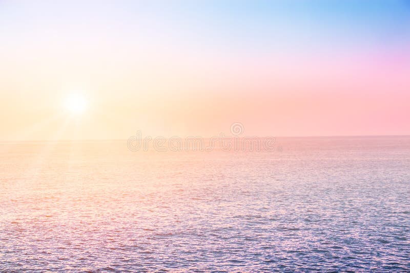 Water Surface at the Evening Stock Photo - Image of transpacific, trip ...