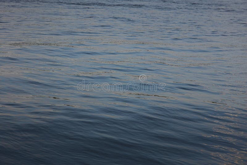 Water Surface with Gentle Waves. Stock Photo - Image of aqua, surface ...