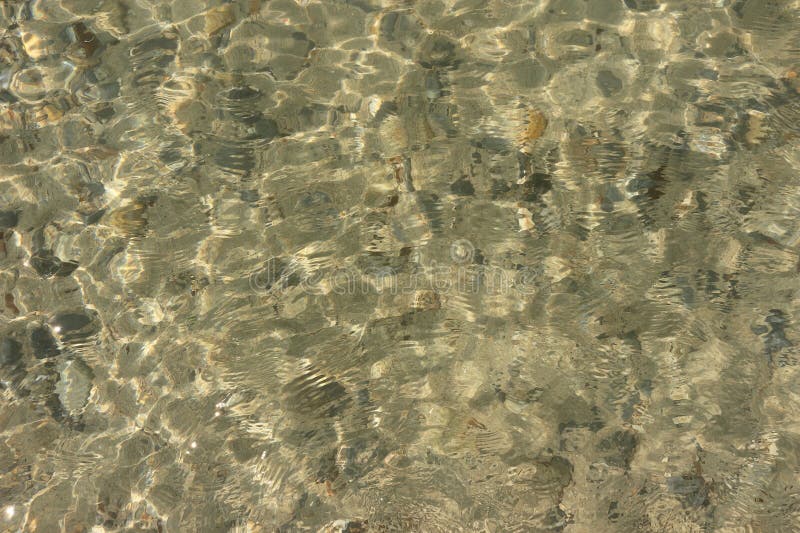 Water Surface Look Like Art on Canvas Stock Photo - Image of pebble ...