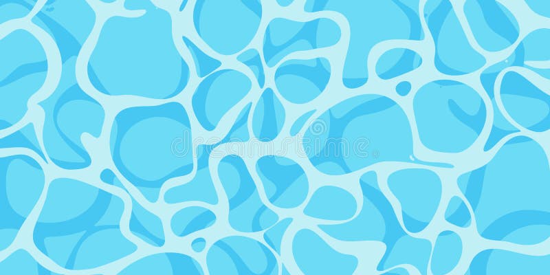 Water Surface Pool Background. Water Ripple Top View Textured Pattern ...