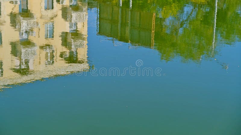 Water Surface. Reflection in Water Stock Photo - Image of movement ...
