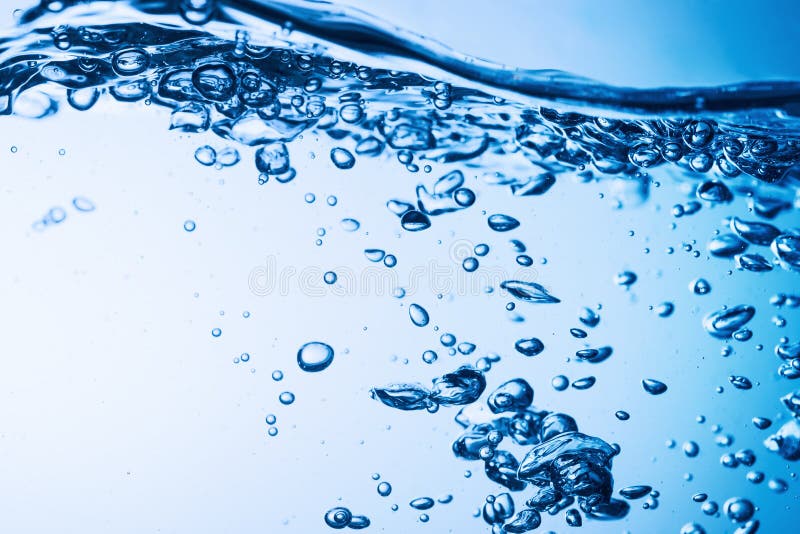 Water Surface with Ripple and Bubble Stock Photo - Image of fresh ...