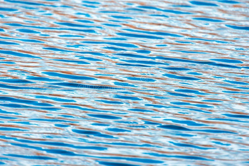 Water Surface with Ripple Reflections, Natural Background Photo Stock ...