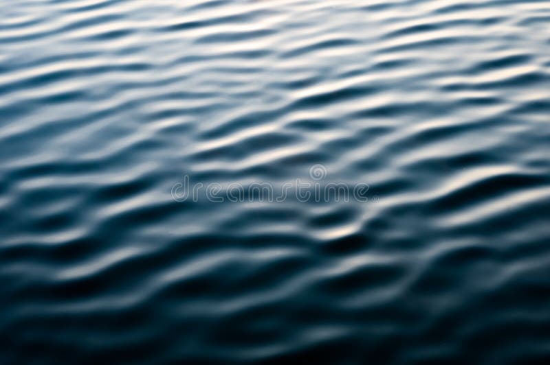 Water Surface Ripples Flowing Reflection Stock Image - Image of ...