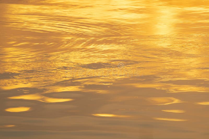 The Water Surface of a River or Lake with Sun Glare Stock Image - Image ...