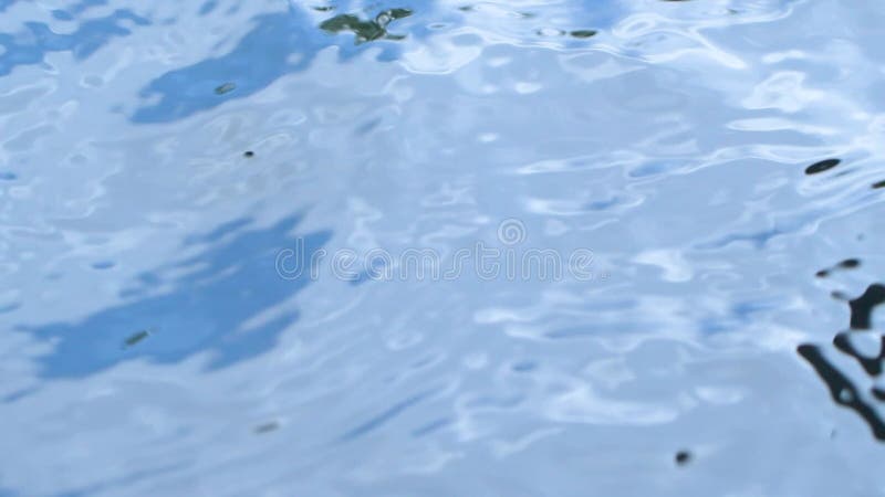 Water Surface Splash, Ripple Wave Texture. Light Reflection Top View ...