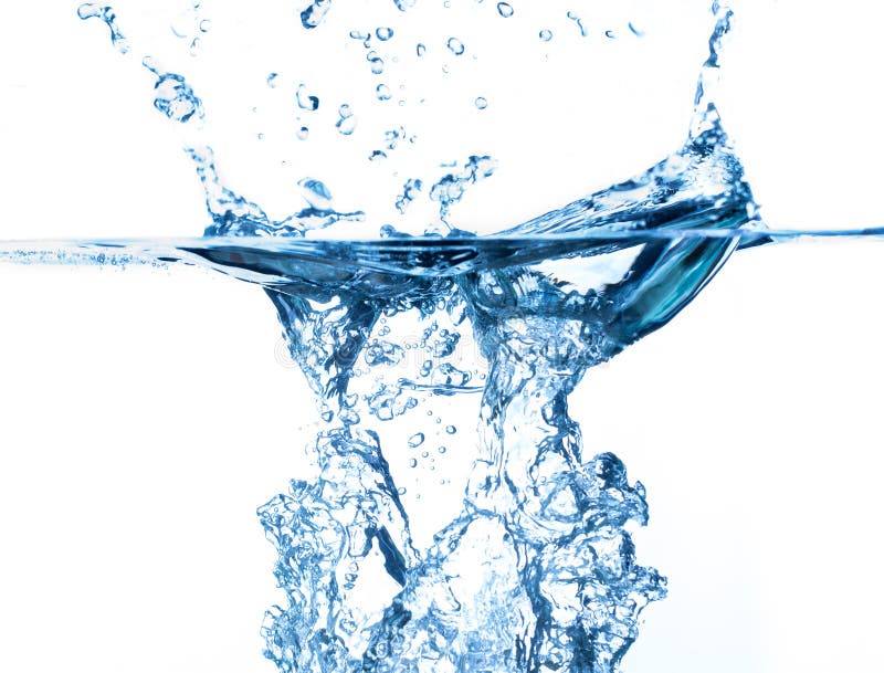 Water surface with splash stock photo. Image of liquid - 67654428