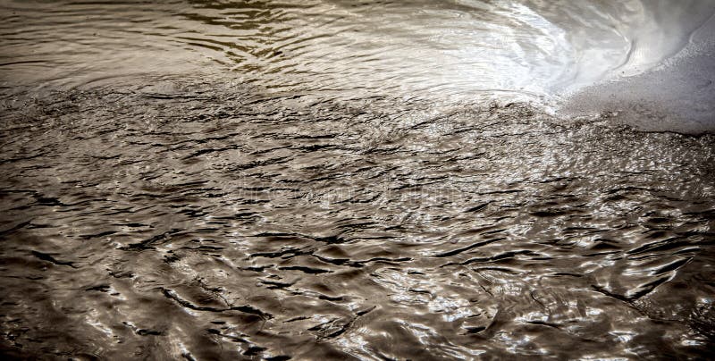 Water Surface during the Spring Melt Stock Photo - Image of flooding ...