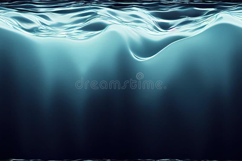 Water Surface in a Stream Seamless Liquid Texture Stock Illustration ...