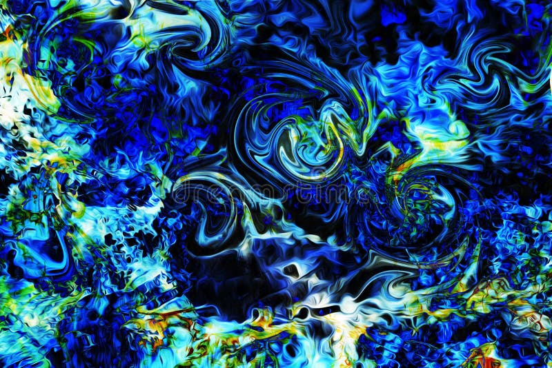 Water Surface Structure, Graphic Design, Computer Graphic. Stock ...