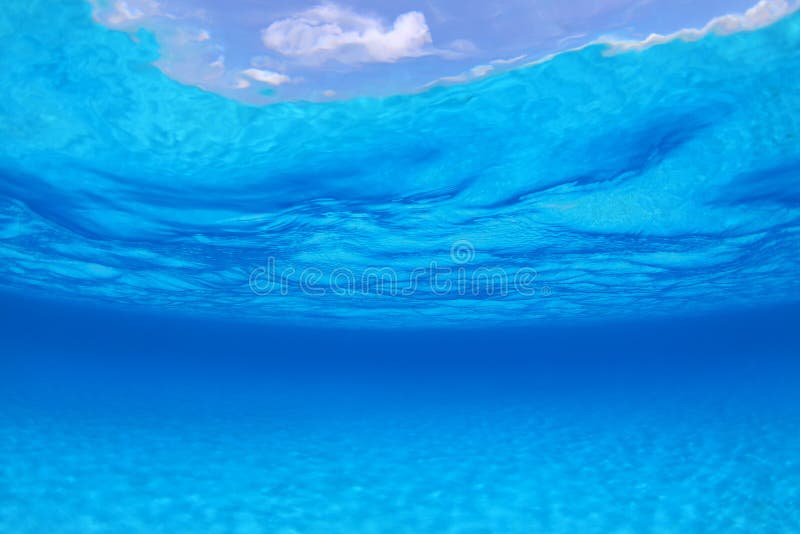 Water surface structure stock image. Image of deep, curacao - 166082599