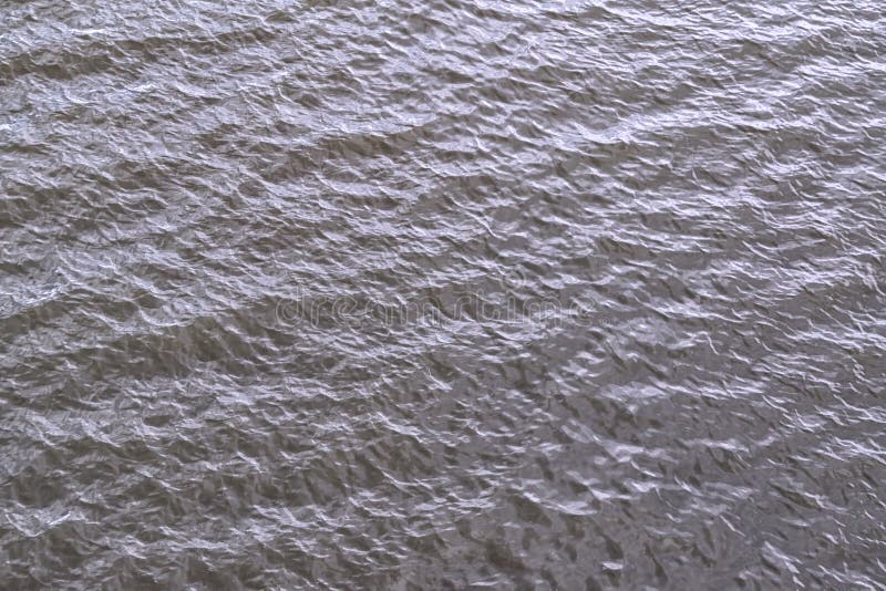 Water Surface Texture with Light Ripples Close-up. Stock Photo - Image ...