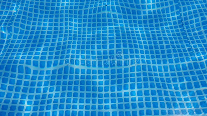 Water Surface Texture with Looping Clean Swimming Pool Ripples and ...